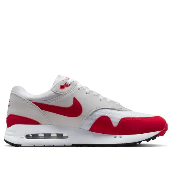 Nike Max 1 '86 Og Golf "big Bubble" Sneakers - White/univ Red-neutral Grey-black