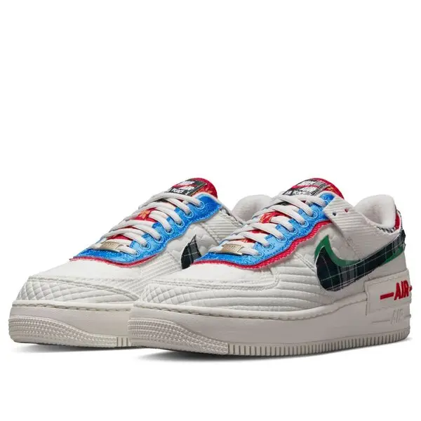 Nike Force 1 Low Shadow Multi-material Sneakers