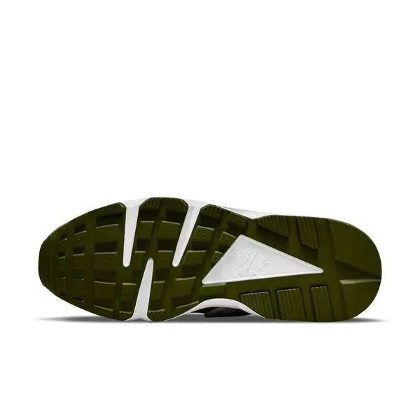 Nike X Stussy Air Huarache Le 'dark Olive' 2021 - White/green/yellow