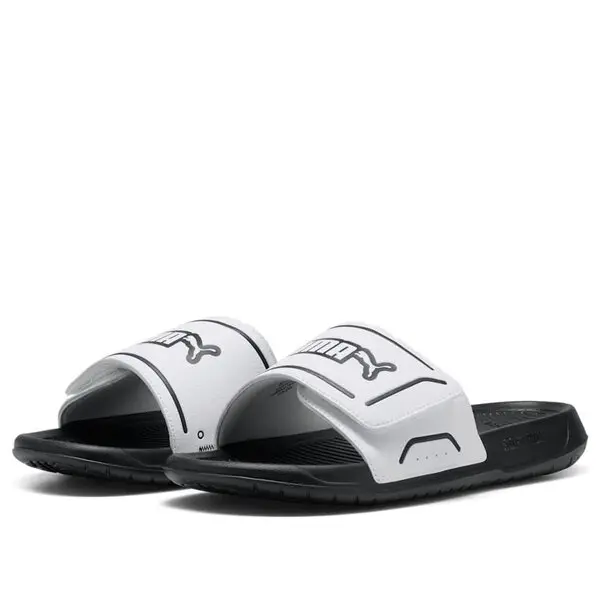 PUMA Royalcat Comfort 2 Slides - White/black