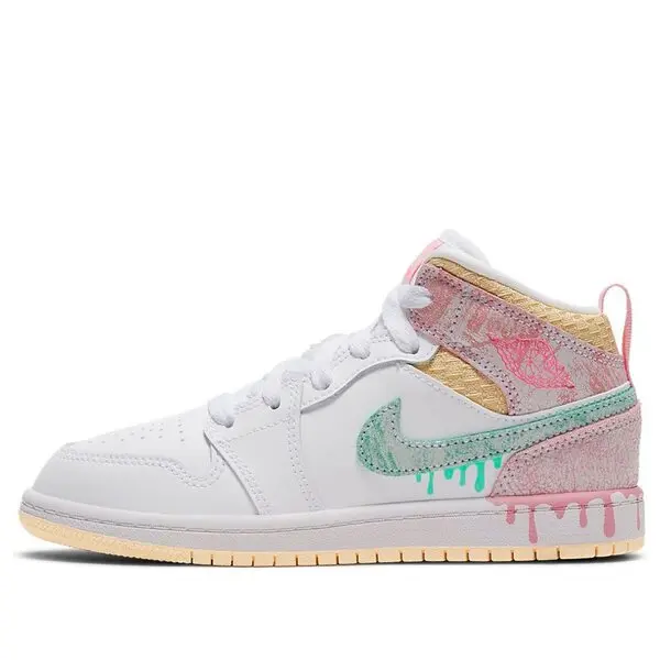 JORDAN 1 Mid Se "ice Cream - White