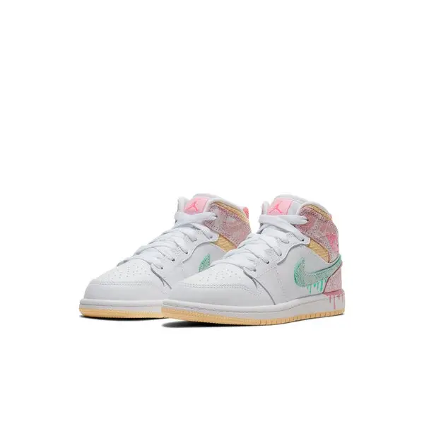 JORDAN 1 Mid Se "ice Cream - White