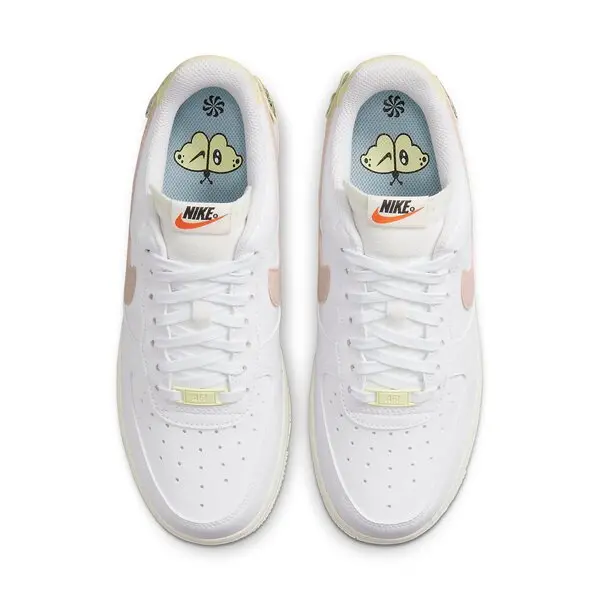 Nike Force 1 '07 Se "flower Power" Sneakers - White/pink/yellow