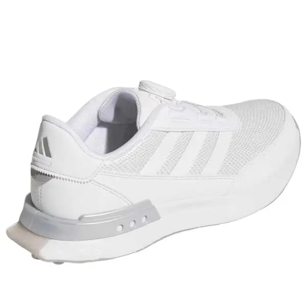 Adidas S2g 25 Boa Spikeless Golf Shoes - Cloud White/silver Metallic