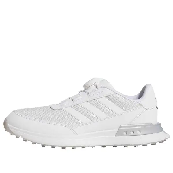 Adidas S2g 25 Boa Spikeless Golf Shoes - Cloud White/silver Metallic