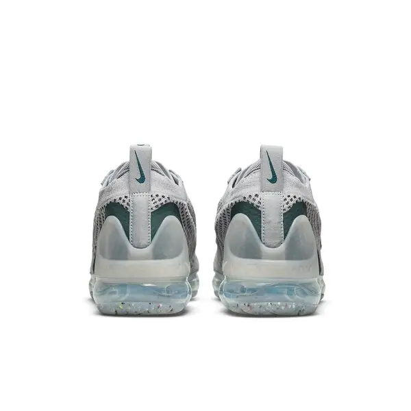 Nike Vapormax 2021 Flyknit Se Low Top Sneakers - Light Bone/dark Atomic Teal/grey