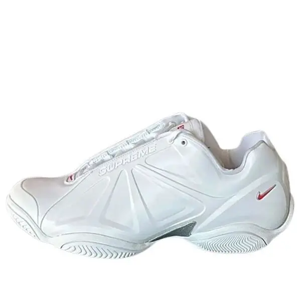 Nike X Supreme Air Zoom Courtposite Sneakers - White/white/white