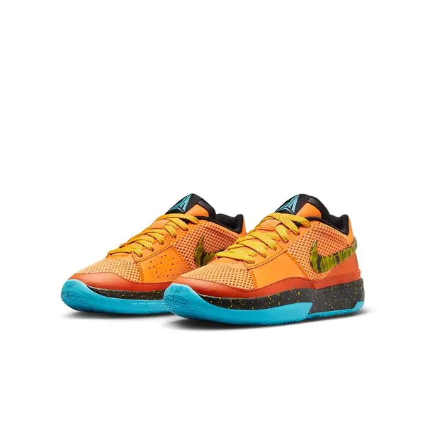 Nike Ja 1 "bright Mandarin" Sneakers - Bright Mandarin/opti Yellow/black