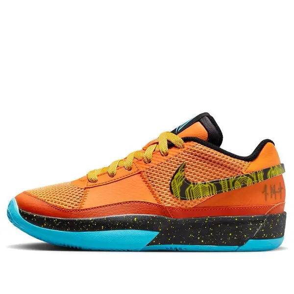 Nike Ja 1 "bright Mandarin" Sneakers - Bright Mandarin/opti Yellow/black