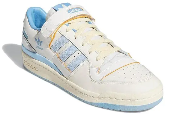 Adidas Forum 84 Lg "white Clear Sky" Sneakers - White/blue