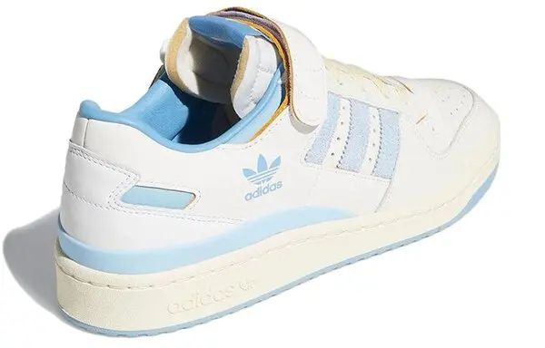 Adidas Forum 84 Lg "white Clear Sky" Sneakers - White/blue