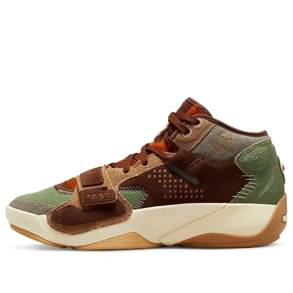 JORDAN Air Zion 2 Pf "voodoo - Brown/green/gray