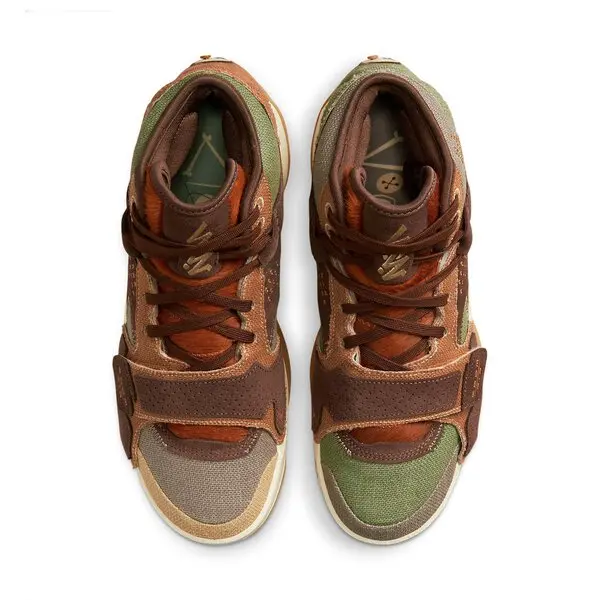 JORDAN Air Zion 2 Pf "voodoo - Brown/green/gray