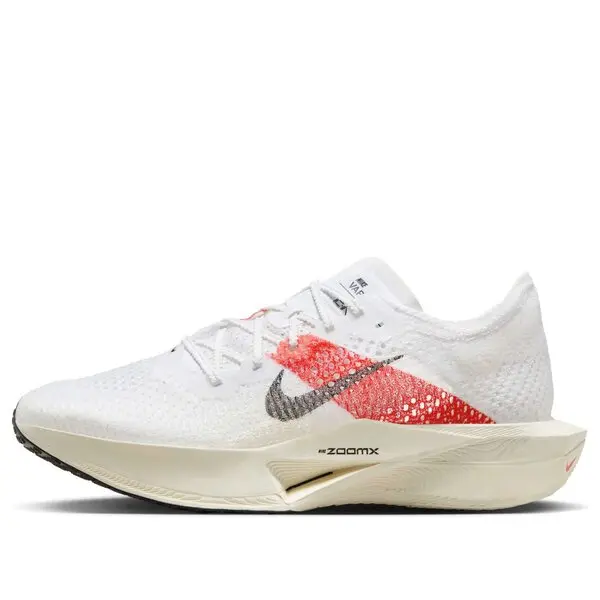 Nike Zoomx Vaporfly Next% 3 "ek Eliud Kipchoge Paris 5k" Athletic Sneakers - White/red/sail