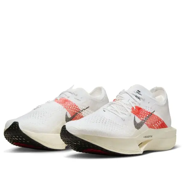 Nike Zoomx Vaporfly Next% 3 "ek Eliud Kipchoge Paris 5k" Athletic Sneakers - White/red/sail