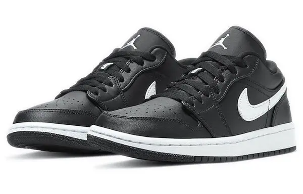 JORDAN 1 Low Athletic Sneakers - Black