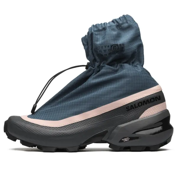 SALOMON X Mm6 Maison Margiela Cross Mid - Blue/pink/grey
