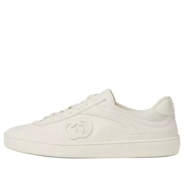 Gucci Interlocking G Sneaker - White