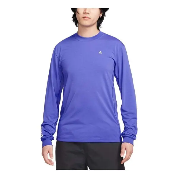 Nike Goat Rocks Dri-fit Adv Long Sleeve T-shirt - Purple