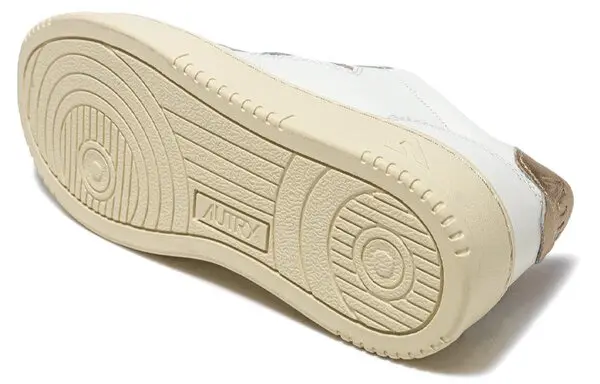 AUTRY Medalist Low Top Sneakers - White/gold