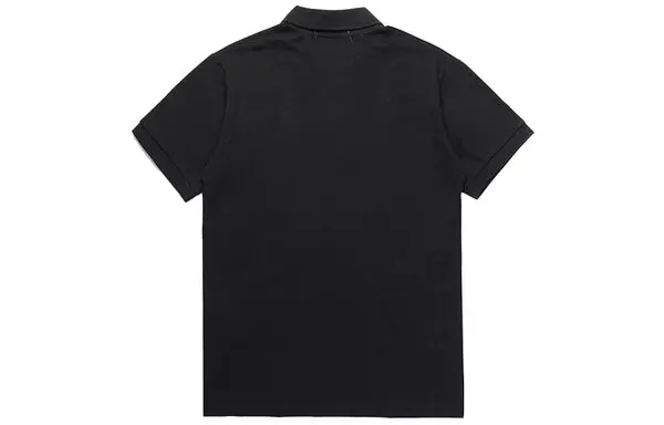 Play Comme Des Garcon Polo Red Emblem - Black