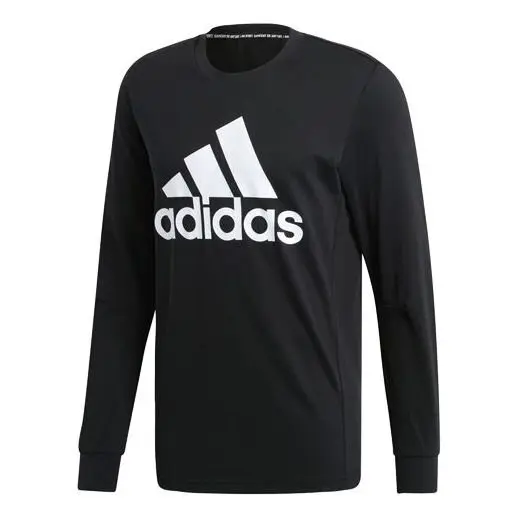 Adidas Long Sleeve Performance Tee - Black