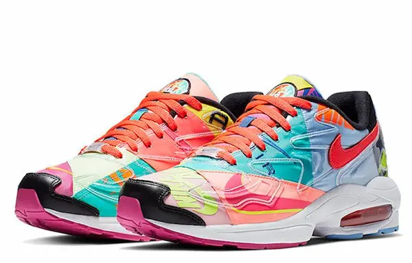 Nike X Atmos Air Max 2 Light Qs 'logos' Japan Exclusive - Multi