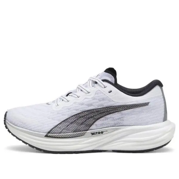 PUMA Deviate Nitro 2 Athletic Sneakers - White/black