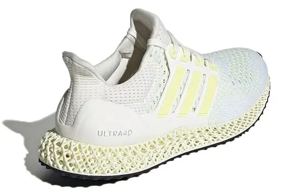Adidas Ultra 4d "lemon Twist" Sneakers - White