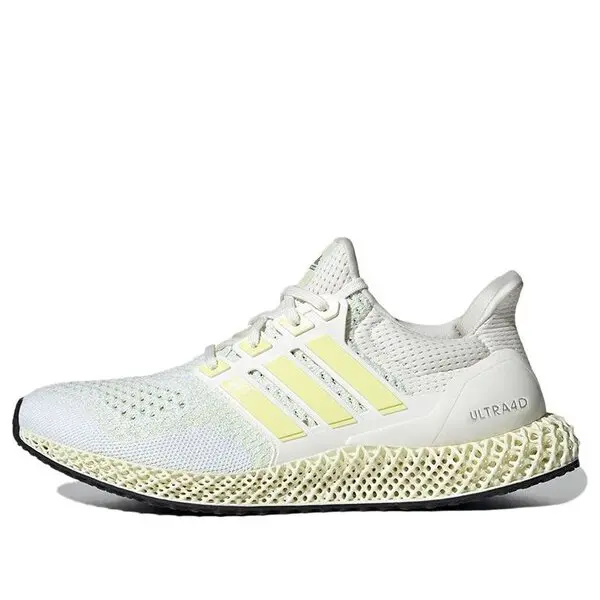 Adidas Ultra 4d "lemon Twist" Sneakers - White