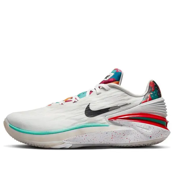 Nike Zoom G.t. Cut 2 "leap High" Lace-up Sneakers - White/red/green