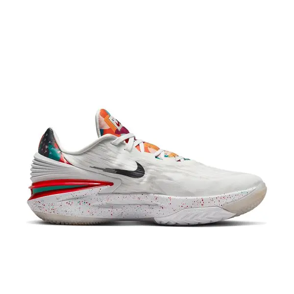 Nike Zoom G.t. Cut 2 "leap High" Lace-up Sneakers - White/red/green