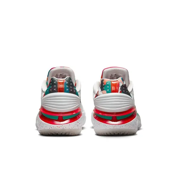 Nike Zoom G.t. Cut 2 "leap High" Lace-up Sneakers - White/red/green