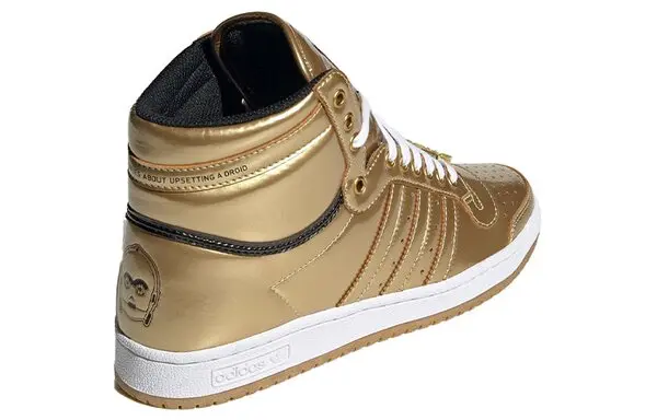 Adidas X Star Wars Top Ten Hi C-3po Sneakers