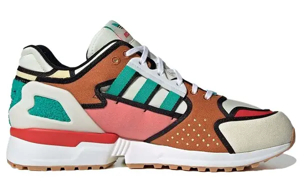 Adidas The Simpsons X Zx 10000 'a-zx Series Krusty Burger' Sneakers