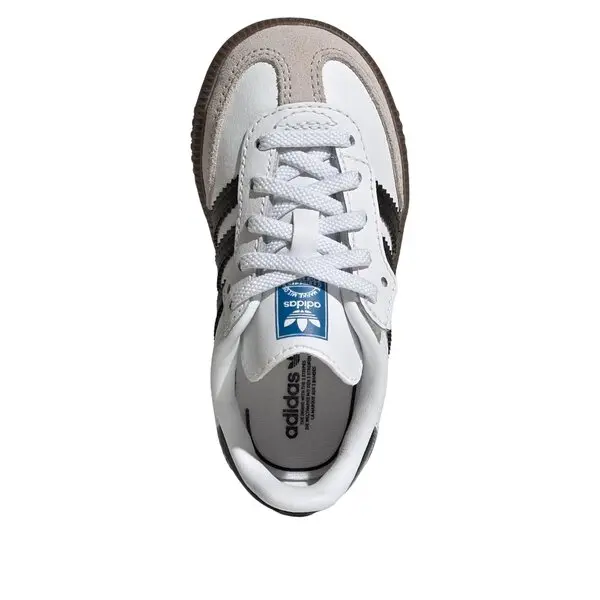 Adidas Samba Low Top Sneakers - Cloud White/core Black/gum