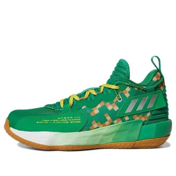 Adidas Dame Extply Low Top Basketball Sneakers - Green
