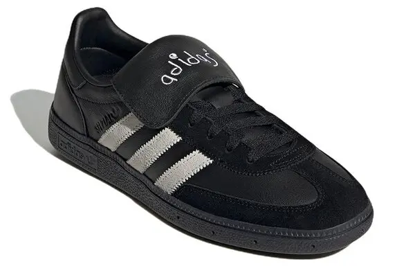 Adidas Handball Spezial Shukyu Ewax Low Top Sneakers - Core Black/cloud White/core Black