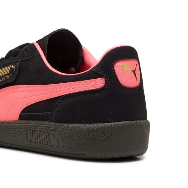 PUMA Palermo Low Top Sneakers - Black/sunset Glow