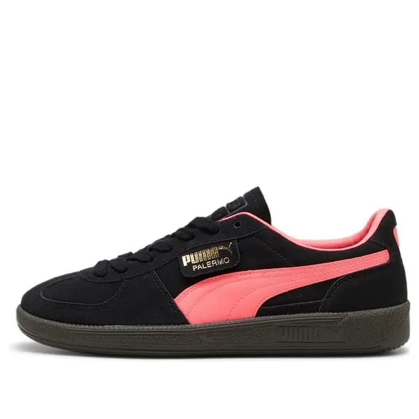 PUMA Palermo Low Top Sneakers - Black/sunset Glow