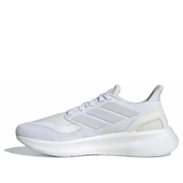 Adidas Pureboost Lace Up Athletic Sneakers - Cloud White