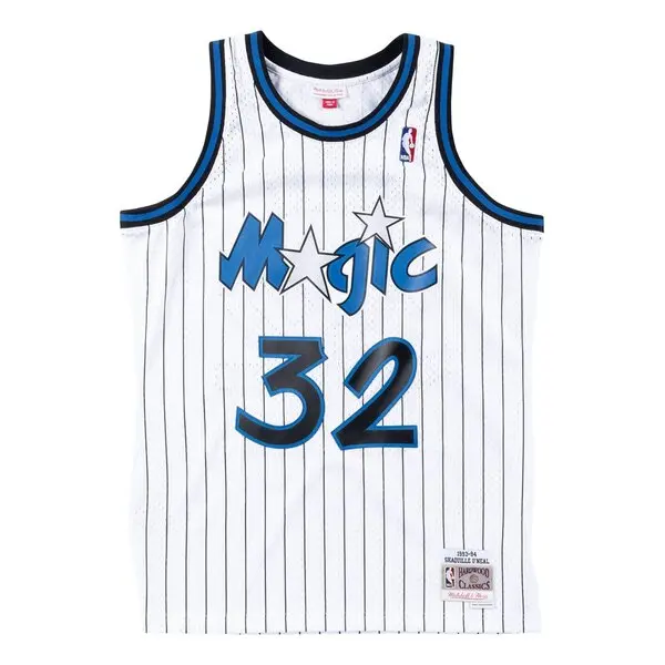 Mitchell & Ness Orlando Magic 1993-94 Shaq Autograph Swingman Jersey - White