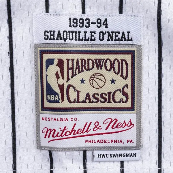 Mitchell & Ness Orlando Magic 1993-94 Shaq Autograph Swingman Jersey - White