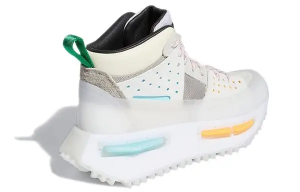 Adidas Pharrell X Hu Nmd_s1 Ryat "core White - White/grey