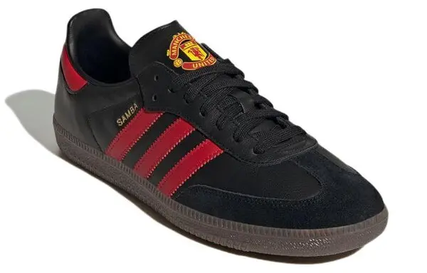 Adidas Originals Samba Manchester United Sneakers - Black/red