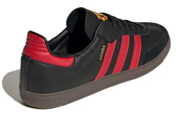 Adidas Originals Samba Manchester United Sneakers - Black/red