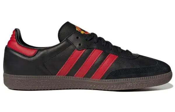 Adidas Originals Samba Manchester United Sneakers - Black/red