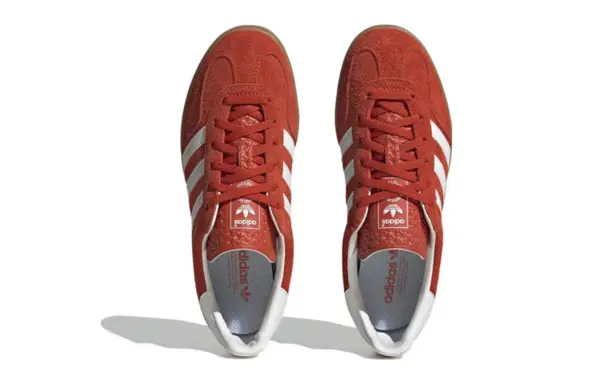 Adidas Gazelle Sneakers - Orange/white