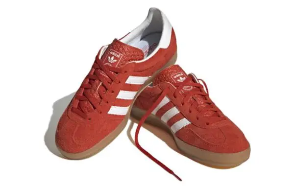 Adidas Gazelle Sneakers - Orange/white