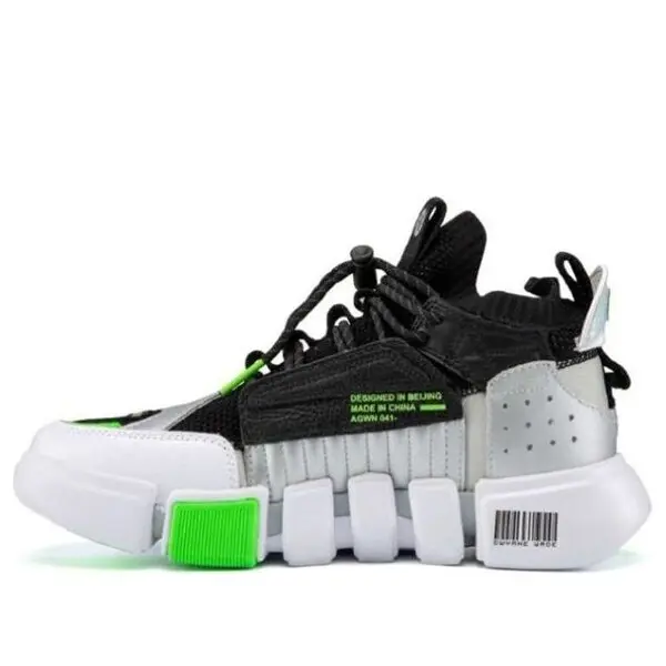 LI-NING Essence 2 Ace Athletic Sneakers - Black/silver/white